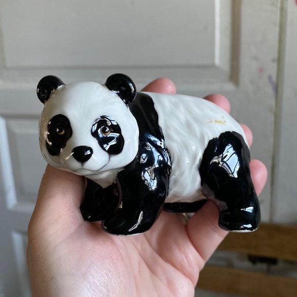 Accents | Vintage Ceramic Panda Figurine | Poshmark